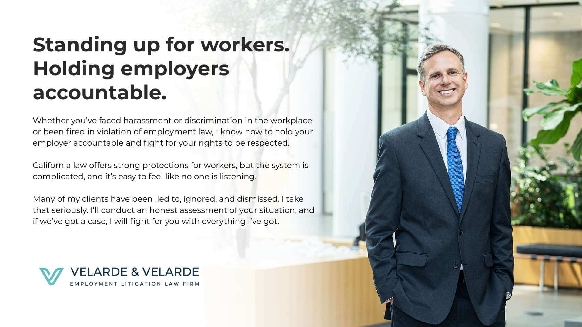 Standing up for workers rights in California